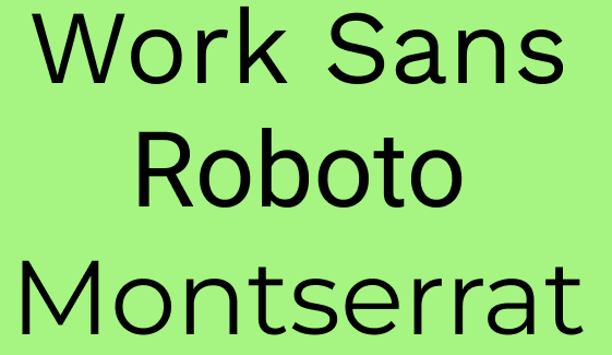Understanding the 3 Major Font Types: Sans-Serif, Serif & Script | by ...