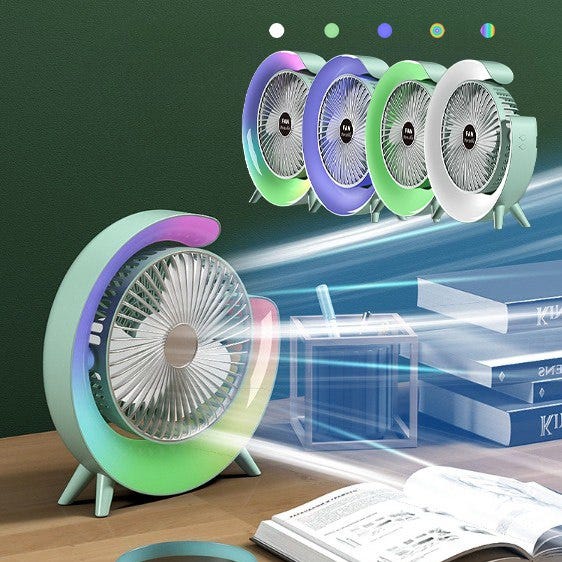 Mini Multifunctional Desktop Fan - Ethio Shop - Medium