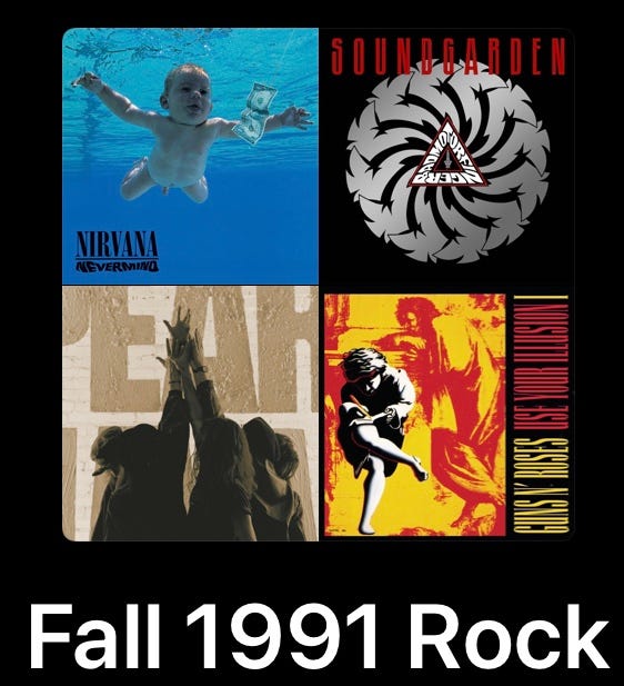 How Rock in 1991 Transformed My Life | Medium