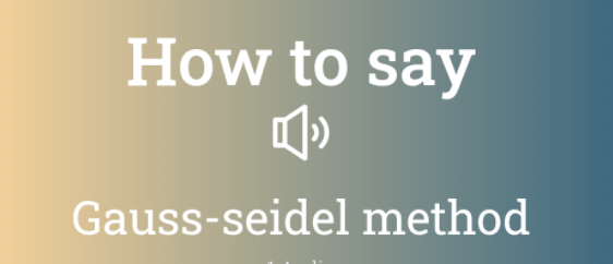 Linear Equations — Solve by GAUSS SEIDEL | by J3 | Jungletronics | Medium