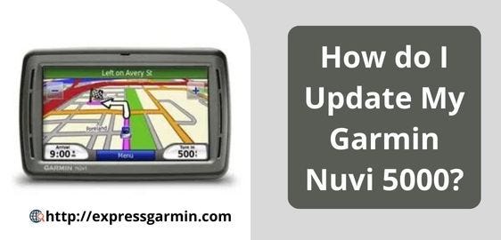 How do I update my Garmin Nuvi 5000 - Garmin Express - Medium
