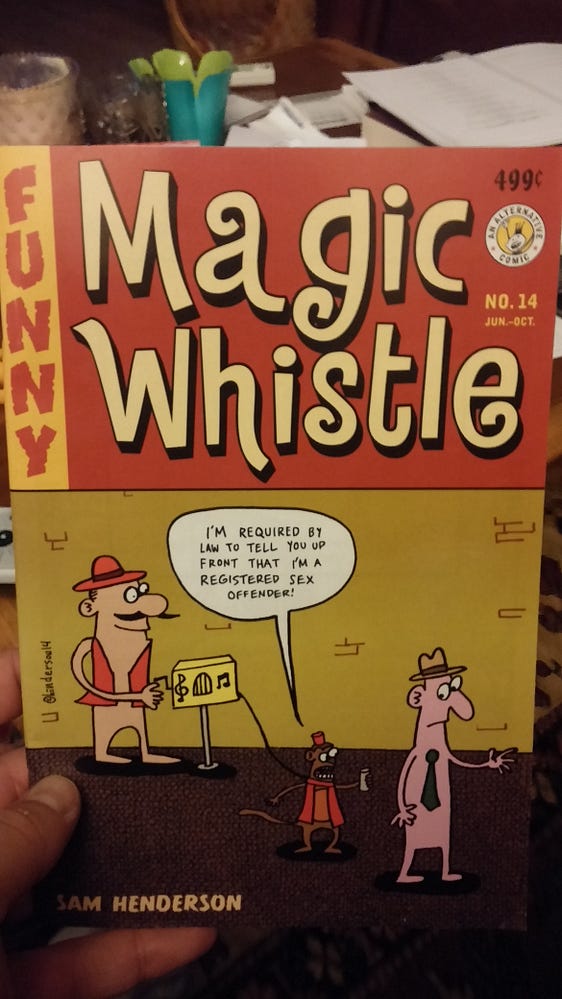 Magic Whistle #14. Sam Henderson is disgusting. In the… | by Comic A ...