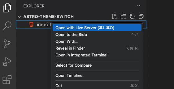 How to Implement a Light to Dark Theme Switch Using Astro UXDS | by Brian Kiernan | AstroUXDS ...