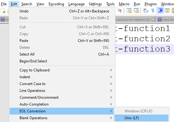 AWS Command/Script Reference to remove/delete multiple Lambda functions | by Gleanup | Medium