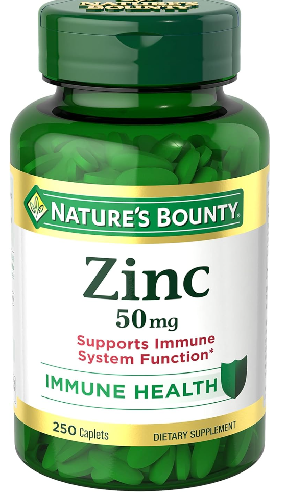 Nature’s Bounty Zinc 50 mg.. Potent Immune Support: Nature’s Bounty ...