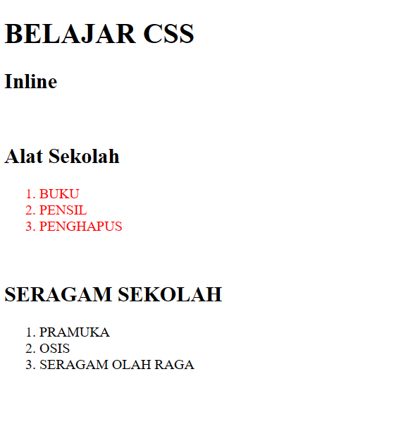 Penjelasan Tiga Tipe CSS Dan Cara Menggunakannya | by fjarn tr | Medium