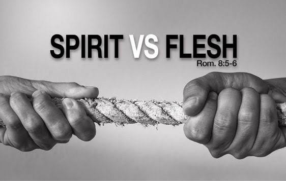 Flesh vs Spirit ️. Which? And how. | by RO’EH🔥 | Sep, 2025 | Medium