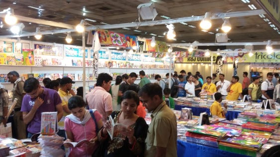 Great Reads at throw away prices: An amazing feat of the Delhi Book ...