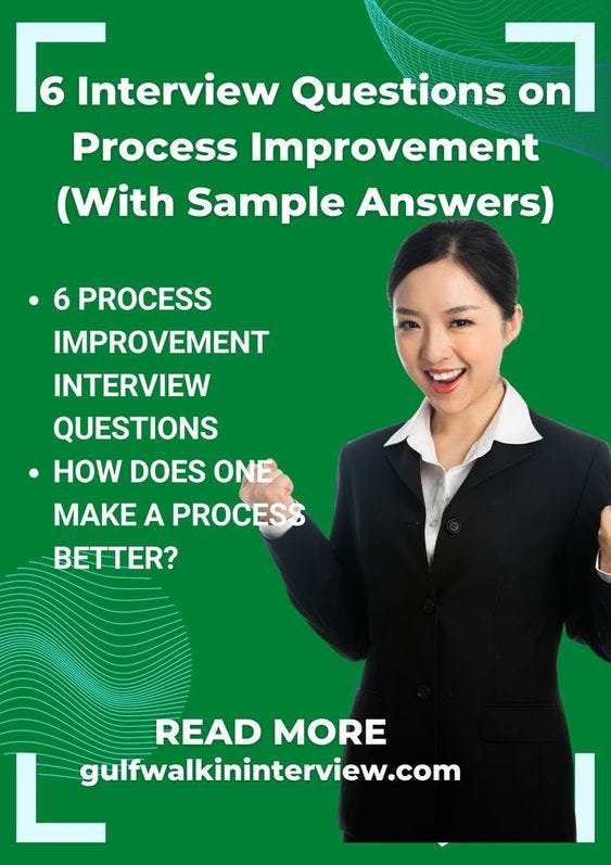 6 Interview Questions about Making Things Better | Medium