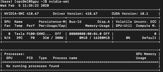 A Fast Track to Machine Learning with GPU, on Oracle Cloud | by Luigi ...