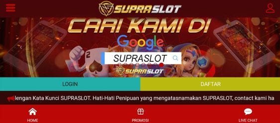 Tata cara Main SLOT Game YANG BENAR | by supraslot_gacor | Medium