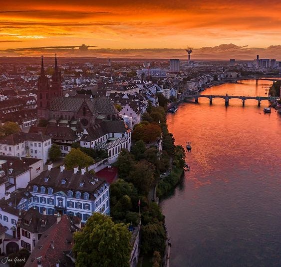 Fantasy of Basel. It was evening, and darkness was… | by Eleif | Medium