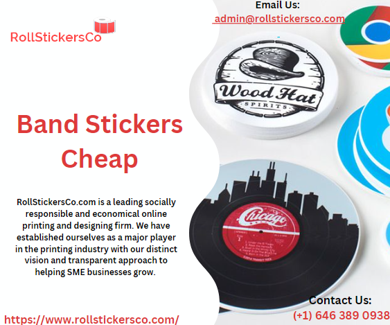 Band Roll Stickers | Band Roll Stickers Printing | Roll Stickers | by ...