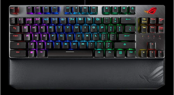 ASUS ROG Strix Scope TKL Deluxe 80% RGB Gaming Mechanical Keyboard ...