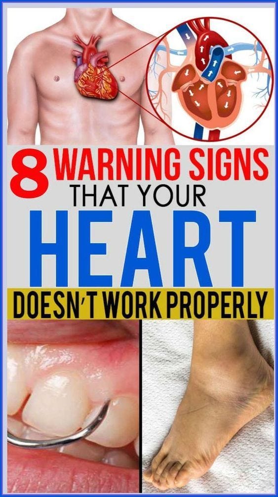 6 Warning Signs That Your Heart Isn’t Working As It Should - Healthy ...