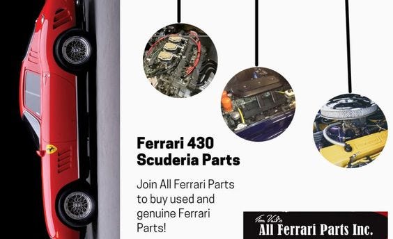 Unveiling the Legacy: Exploring Scuderia Ferrari Parts | by All Ferrari ...