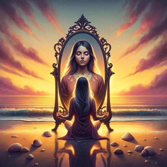 What We See In The Mirror. Do you ever think, about what you are… | by ...