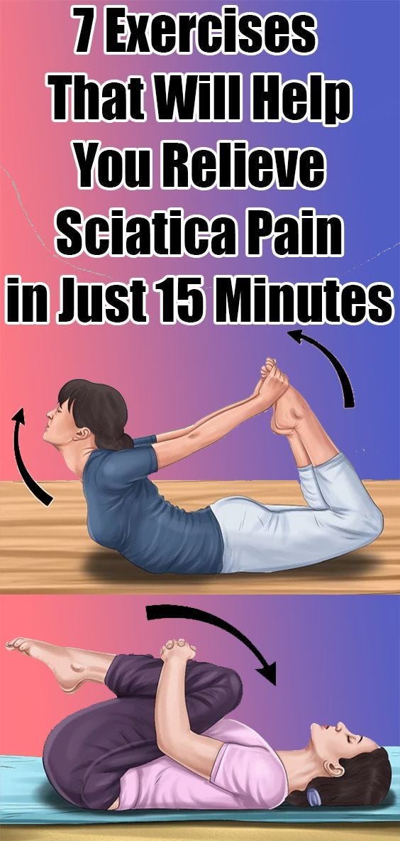 7 exercises that will help you relieve sciatica pain in just 15 minutes ...