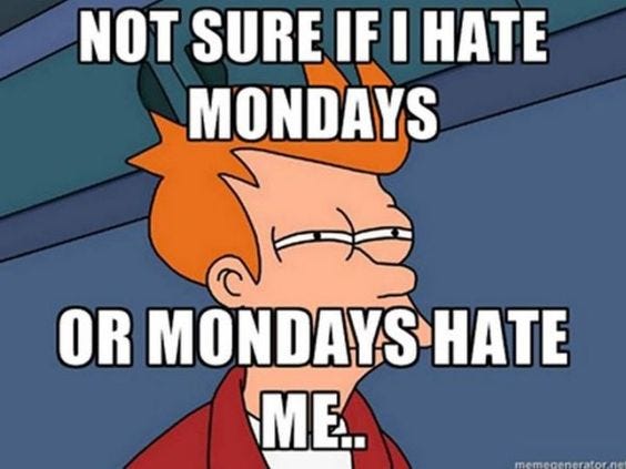 Why does everyone hate Mondays? (Monday Syndrom) | by Asa | Medium