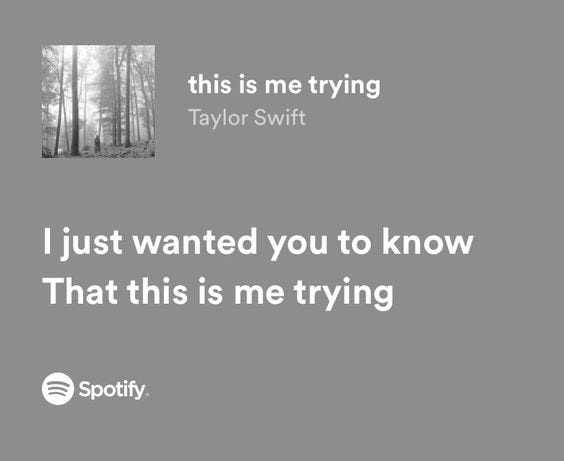 this is me trying.. All I do is try, try, try. This simple… | by | Medium