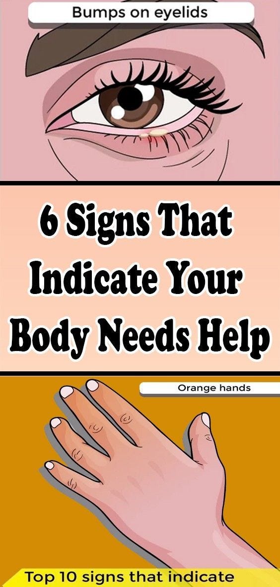 6 signs that indicate your body needs help - Kareli fede - Medium