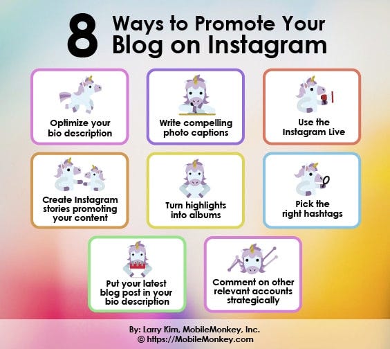 8 Ways To Promote Your Blog on Instagram - Marketing and ...