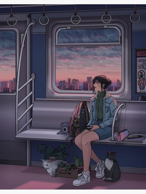 TRAIN FOOD (POEM!). Train food. A time when alone you stare… | by Bret ...
