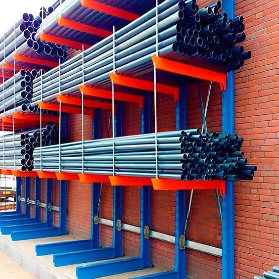 CANTILEVER RACKING SYSTEM UNTUK WAREHOUSE PABRIK | by RAJA RAK ...