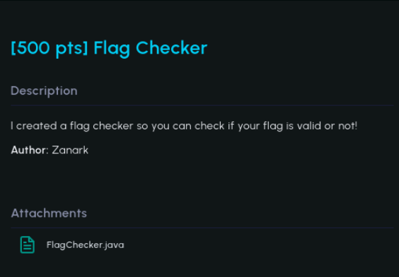 CTF | Flag Checker| HackerClass CTF COMPFEST 16 - Kevin Saputra - Medium
