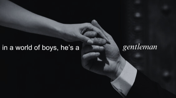 220. in a world of boys, he’s a gentleman. | by É | Medium