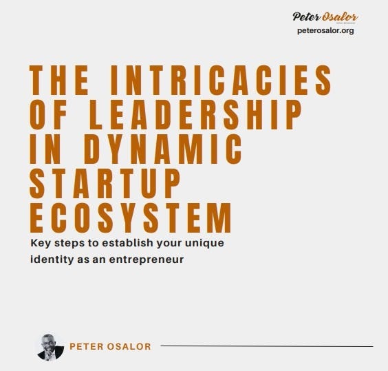 Navigating the Intricacies of Leadership in Dynamic Startup Ecosystems ...