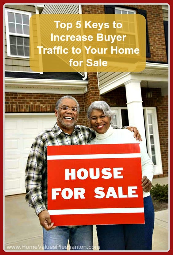 Top 5 Keys to Increase Buyer Traffic to Your Home for Sale | by Rhonda ...