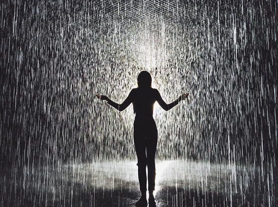 Running won't keep you dry.. Let it rain. Let it heal. | by ...