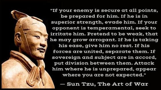 The Art of War by Sun Tzu- key learnings from Chapter 1 | by Vamsi ...