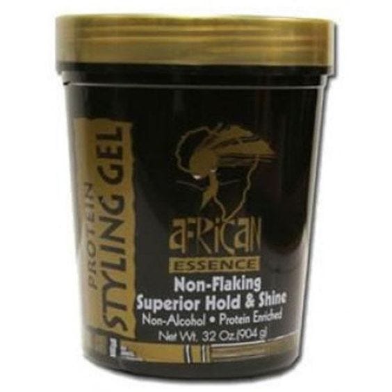 African Essence Non Flaking Superior Hold And Shine Gel Black 904g ...