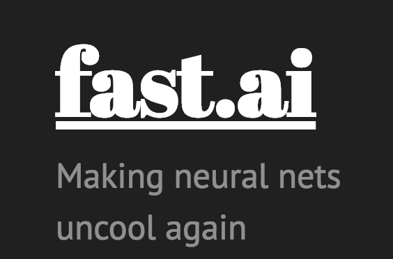 fast.ai course for Google Colab. Fast.ai is an online platform on which ...