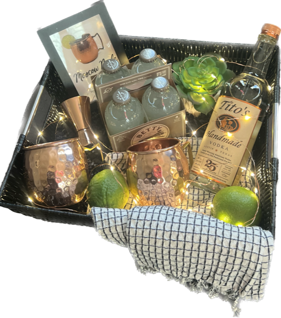 “Cheers in a Basket: Moscow Mule Delight | by Elizabeth Otten | Medium