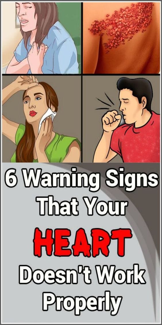 6 Warning Signs That Indicate Your Heart Doesn’t Work as it Should ...