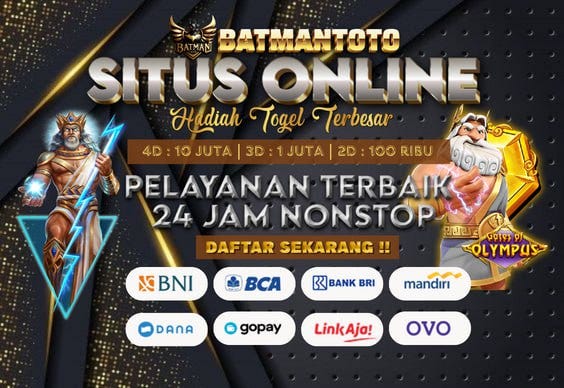 ♻️💥BATMANTOTO💥♻️ >>Situs toto online terpercaya 2024 Situs Toto Online 2024
