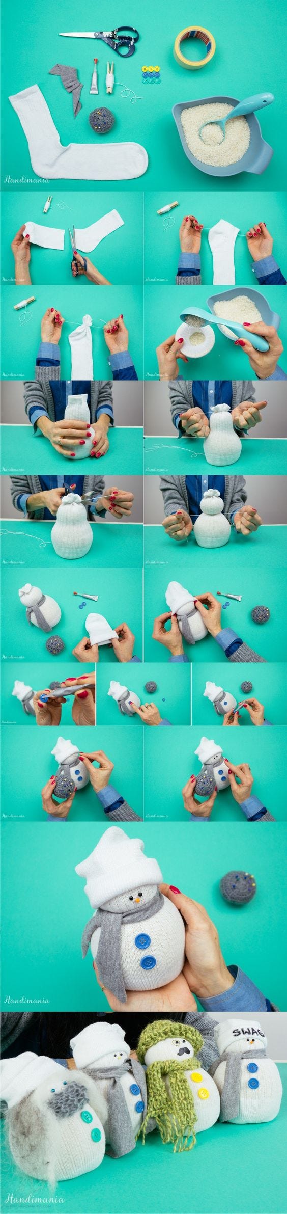 Make Your Own Tiny Snowman. Make Your Own Tiny Snowman | by Sandeep ...