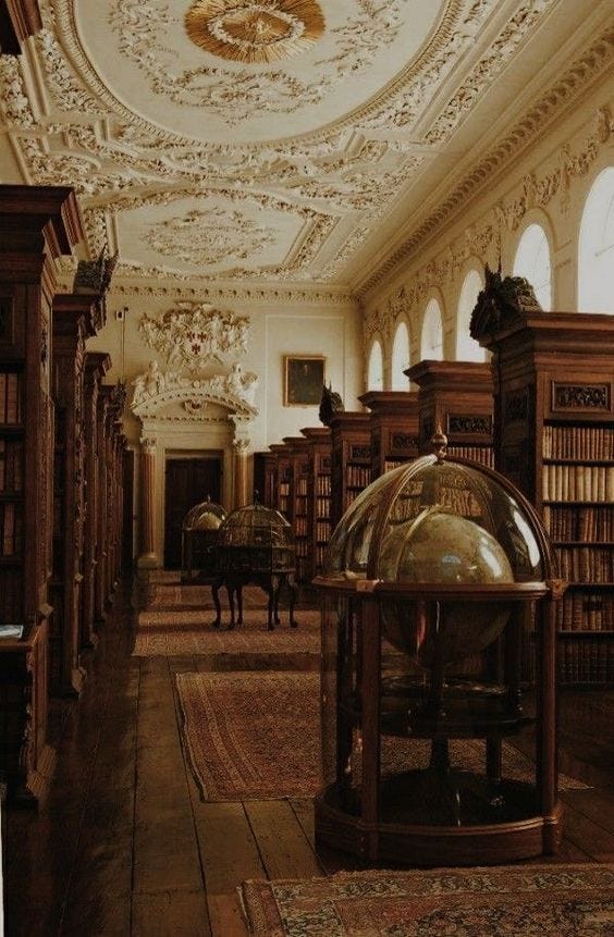 The Library of Yore,. There was something here once. I’ve… | by Eidel Luell | Dec, 2023 | Medium