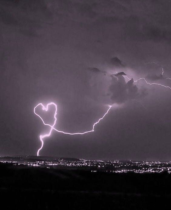 Lightning Love. Have you ever cared for certain people… | by Gabs | Medium