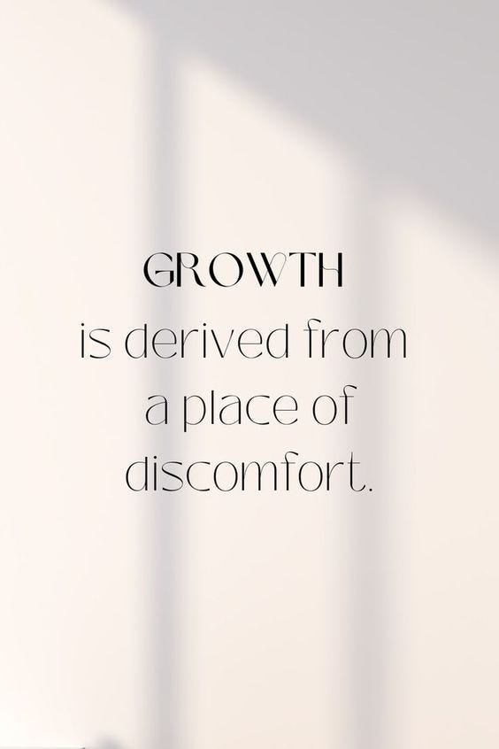 Navigating Discomfort: A Guide to Personal Growth and Resilience | by ...