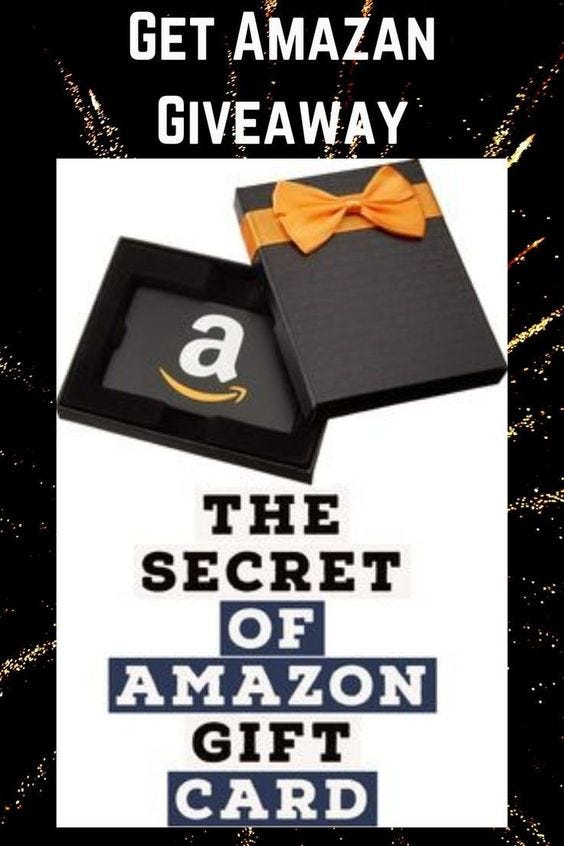 Win Big Giveaway Free Gift Card Amazon - Annafreud - Medium