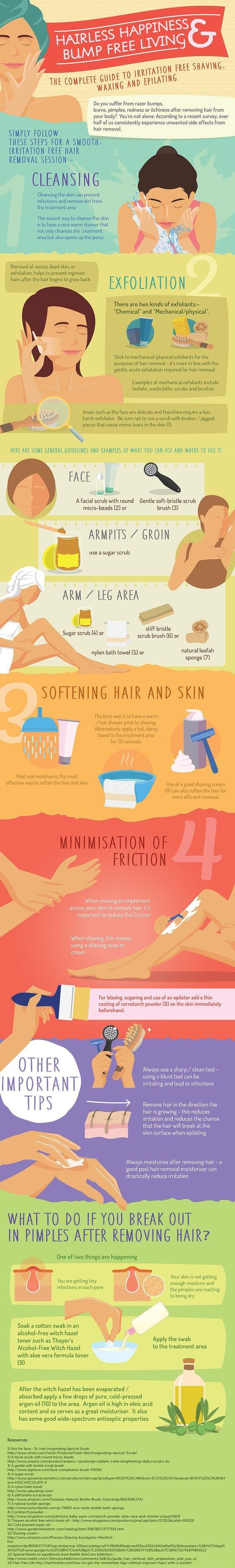 Hair removal tips that will guarantee a hair-free and silky Smooth Skin ...