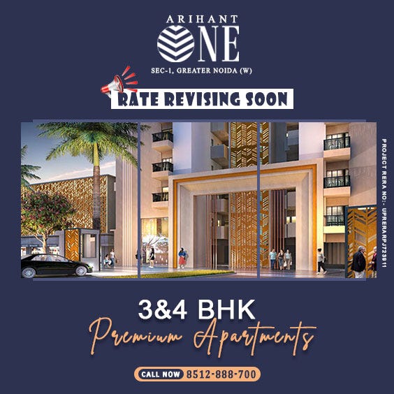 Arihant One: Unveiling Luxury Living! Rates Revising Soon - faisal95 ...