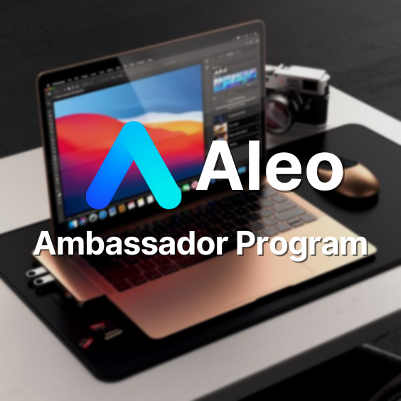 Програма Aleo Ambassador. Сьогодні ми офіційно запускаємо… | by Kostya | Medium