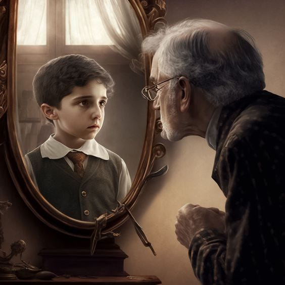 past and present. Title: “Echoes of Time: Exploring the… | by Kaifrafiq ...