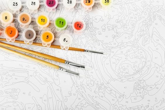 The Beauty of Using the Art of Paint by Numbers | by paintbynumbers ...