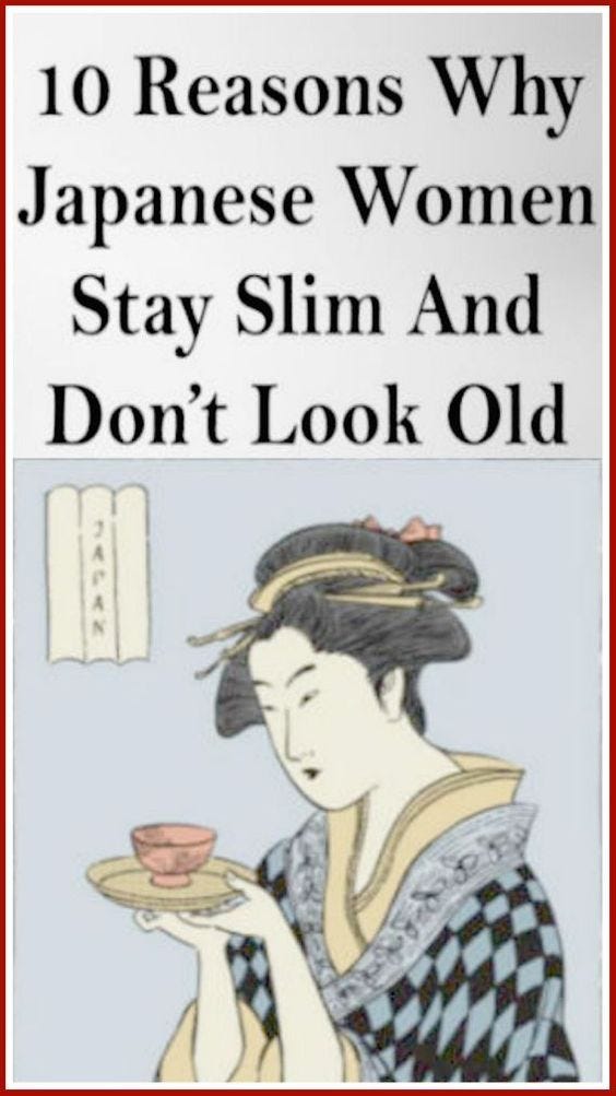 10 Reasons japanese women stay slim and youthful - Cristina - Medium